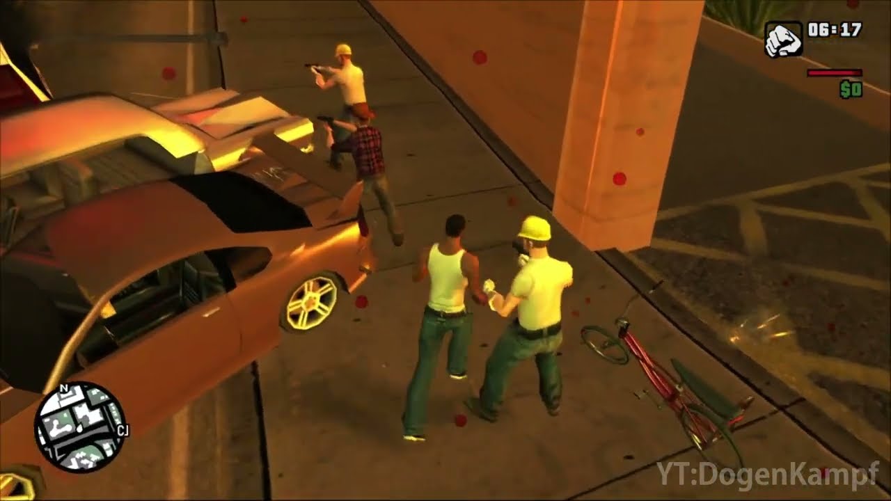 GTA San Andreas - Wasted Compilation - YouTube