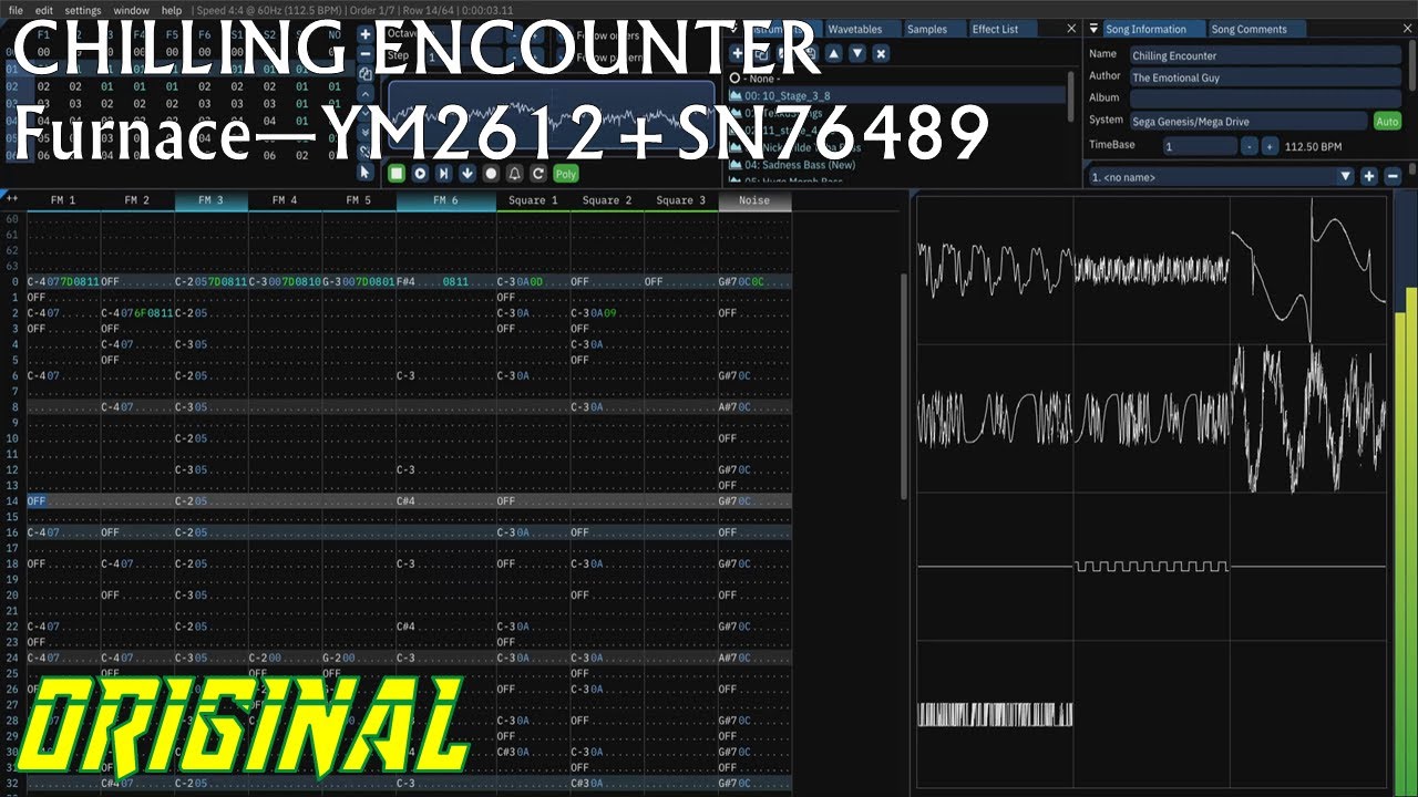 Chilling Encounter [Original] (Furnace—YM2612+SN76489) - YouTube
