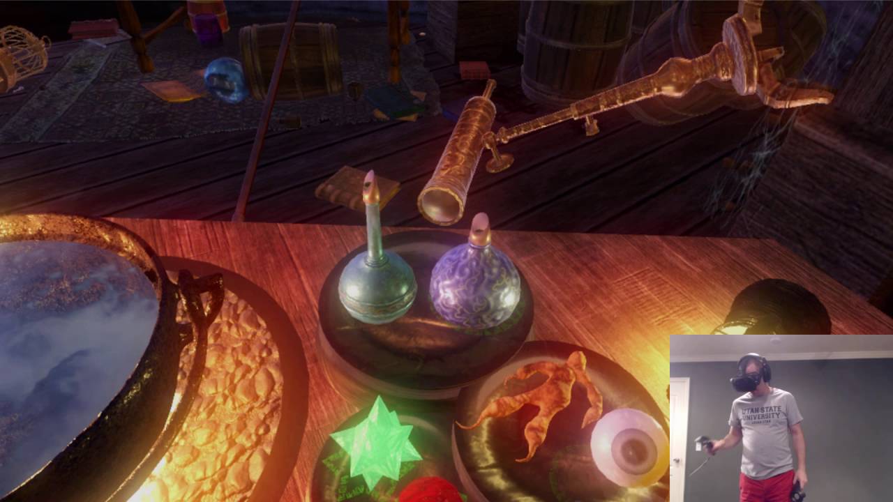 "I'm a Wizard!" - Waltz of the Wizard - HTC Vive VR Gameplay - YouTube
