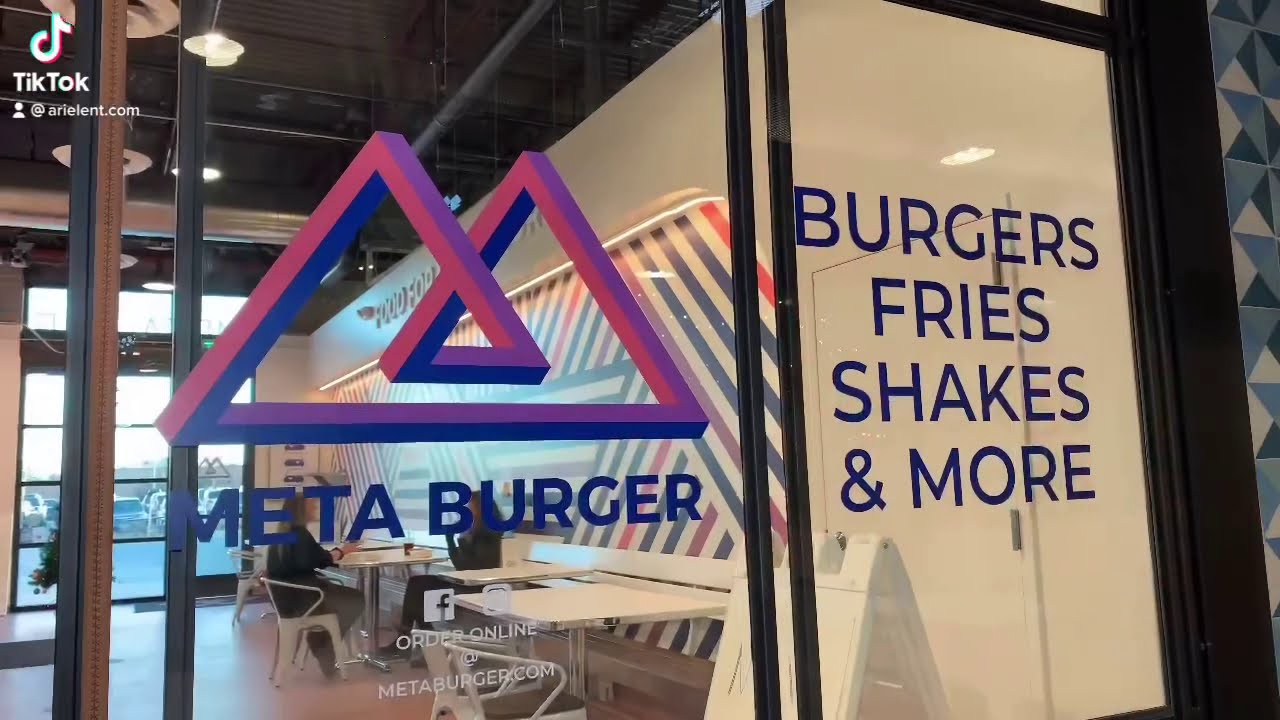 Meta Burger in Denver Colorado! Around Town with Lance & Ariel! - YouTube