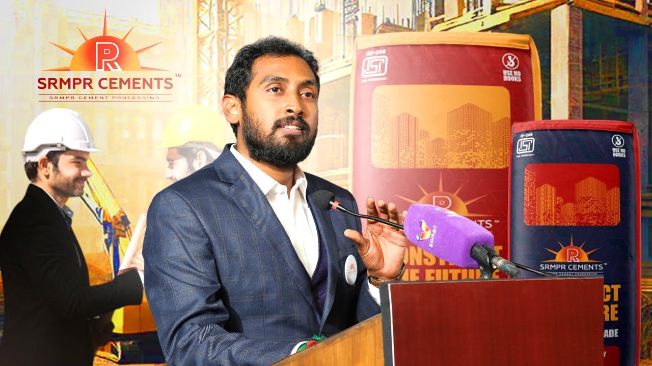 SRMPR Cements CEO Dr. Ohm Prakash Gunasekaran | SRM Cements | - YouTube