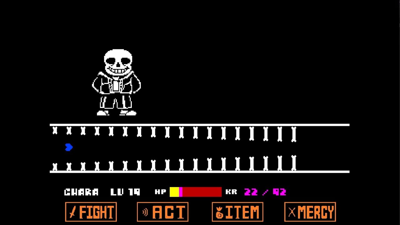 [Undertale] Sans' boss fight - Genocide Run - YouTube