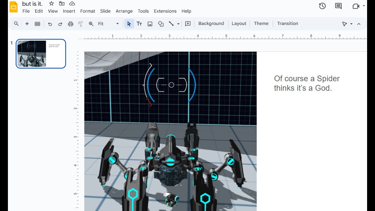Robocraft Spider SpiderThinks its GOD - YouTube