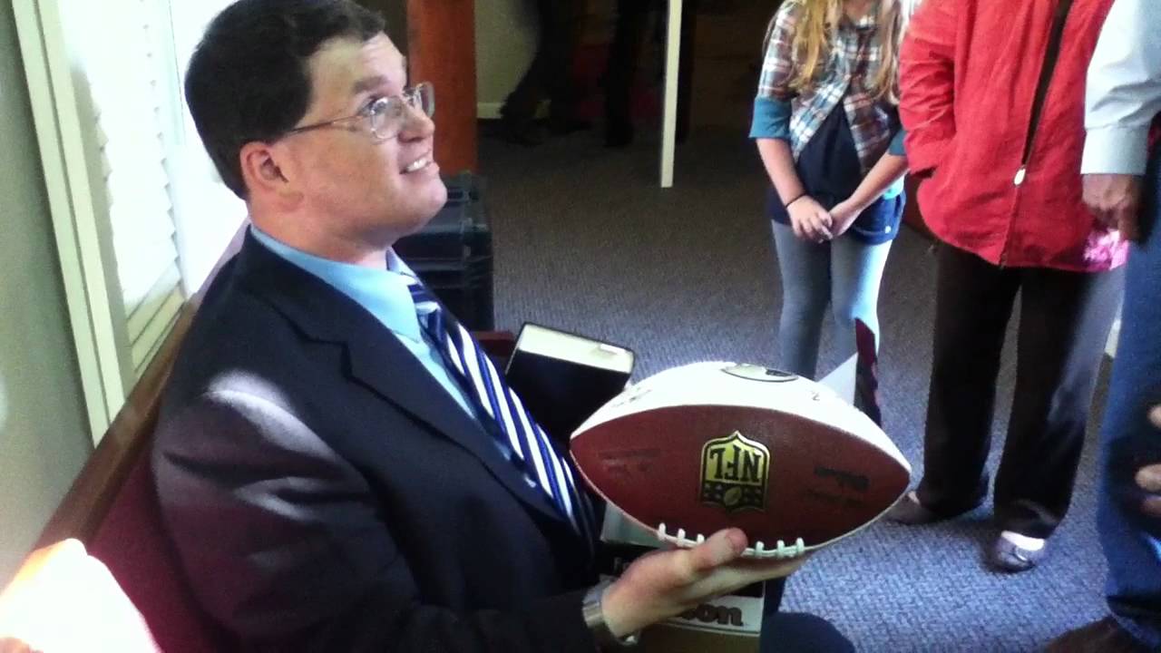 Autistic Man's Carolina Panthers Dream Come True - YouTube