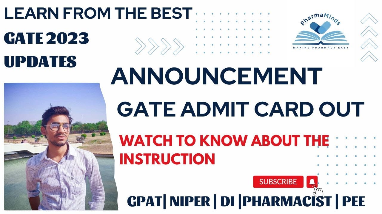 GATE 2023 Admit Card - YouTube