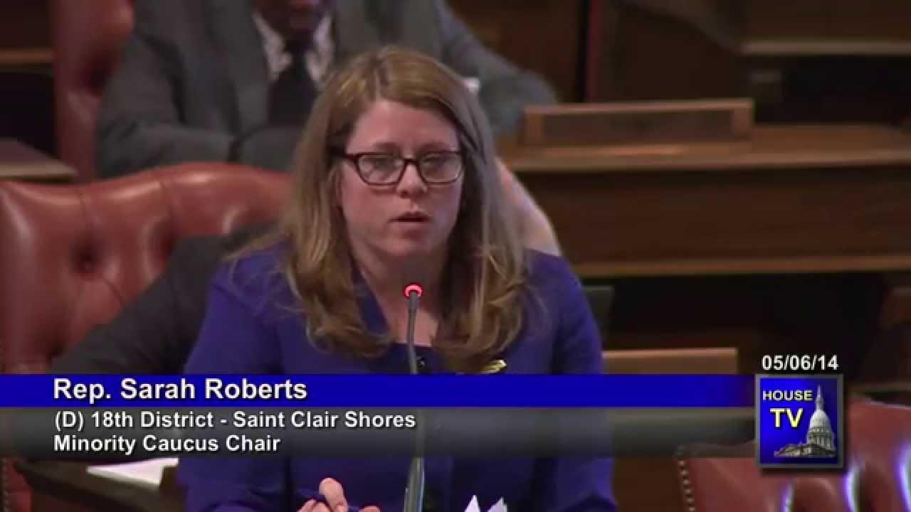 Rep. Sarah Roberts Amendment to Fund Recycling - YouTube