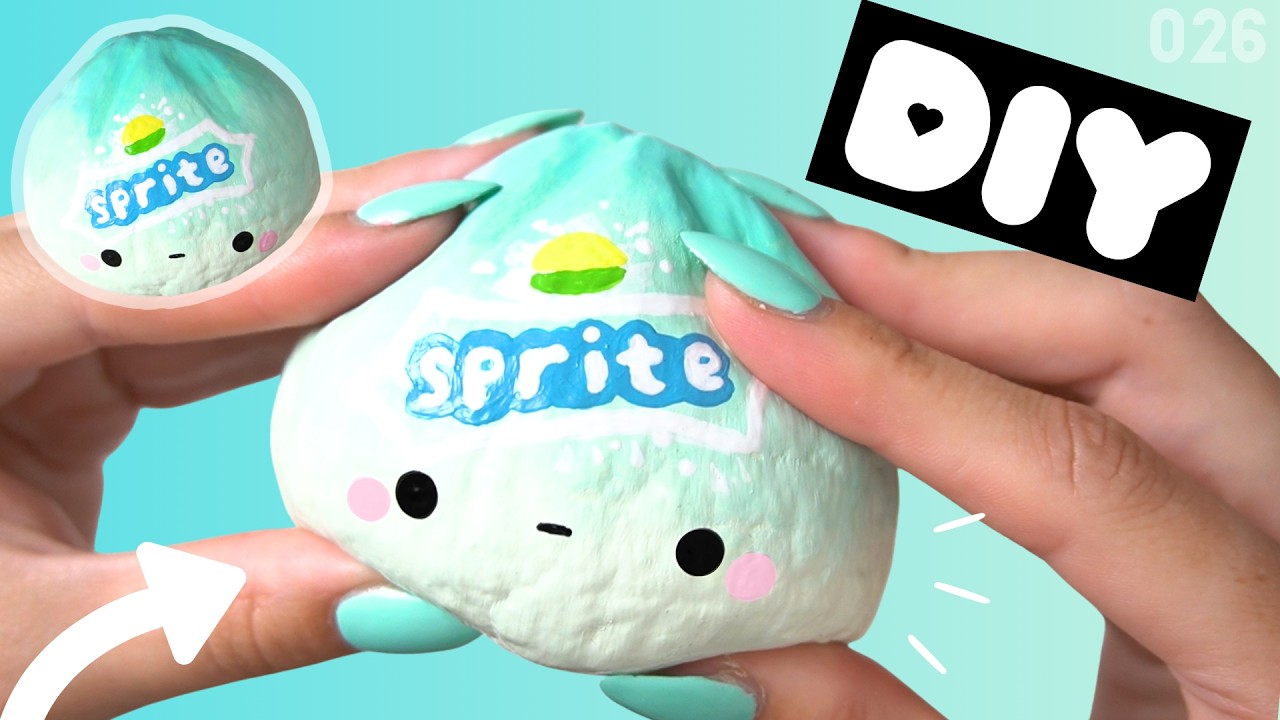 DIY dumpling inspired SQUISHY?!?! - YouTube