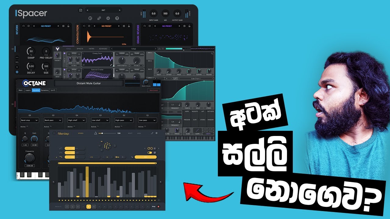 අටක් සල්ලි නොගෙව? | 8 Free VST Plugins for Any Genre - YouTube