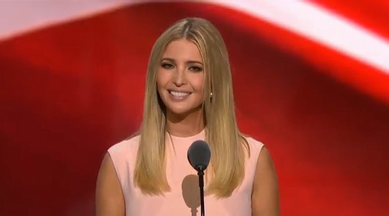 Ivanka Trump Speech at RNC 2016. July 21, 2016. Republican National ...