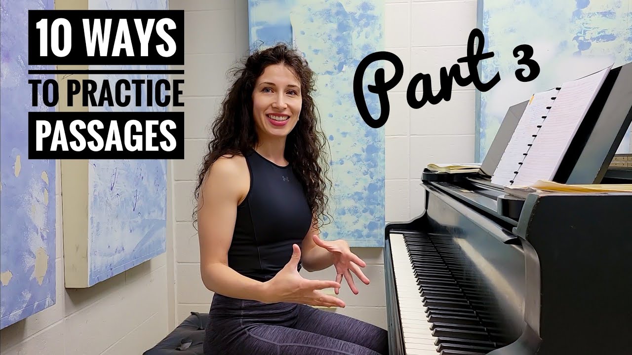 PIANO. How to PRACTICE Difficult PASSAGES. Increase Difficulty and ...