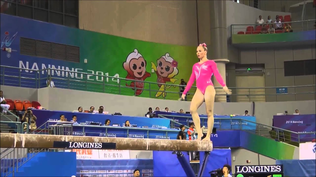 MyKayla Skinner All Around Dream Routines - YouTube