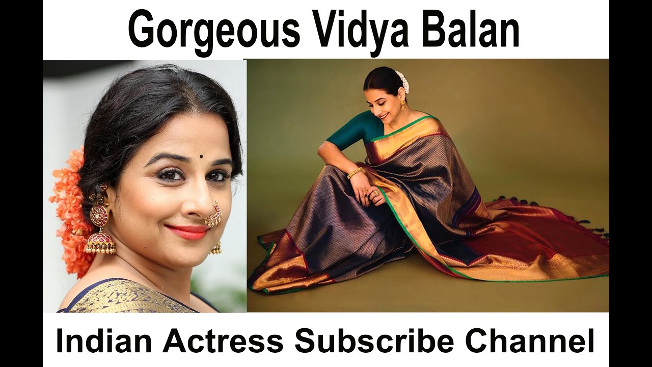 Indian Beautiful Actress Vidya Balan | Exclusive First Look at Vidya ...