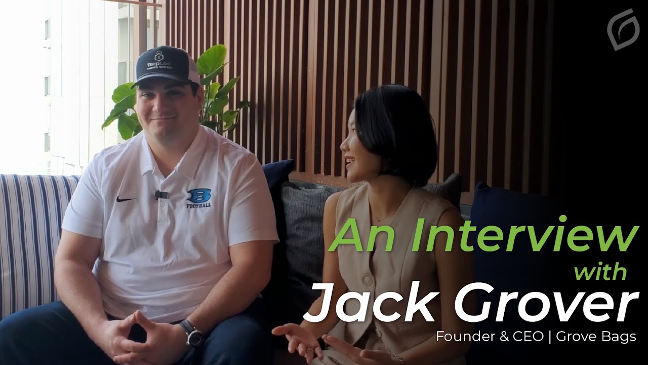 Grove Bags Founder & CEO Jack Grover Talks TerpLoc® in Thailand - YouTube