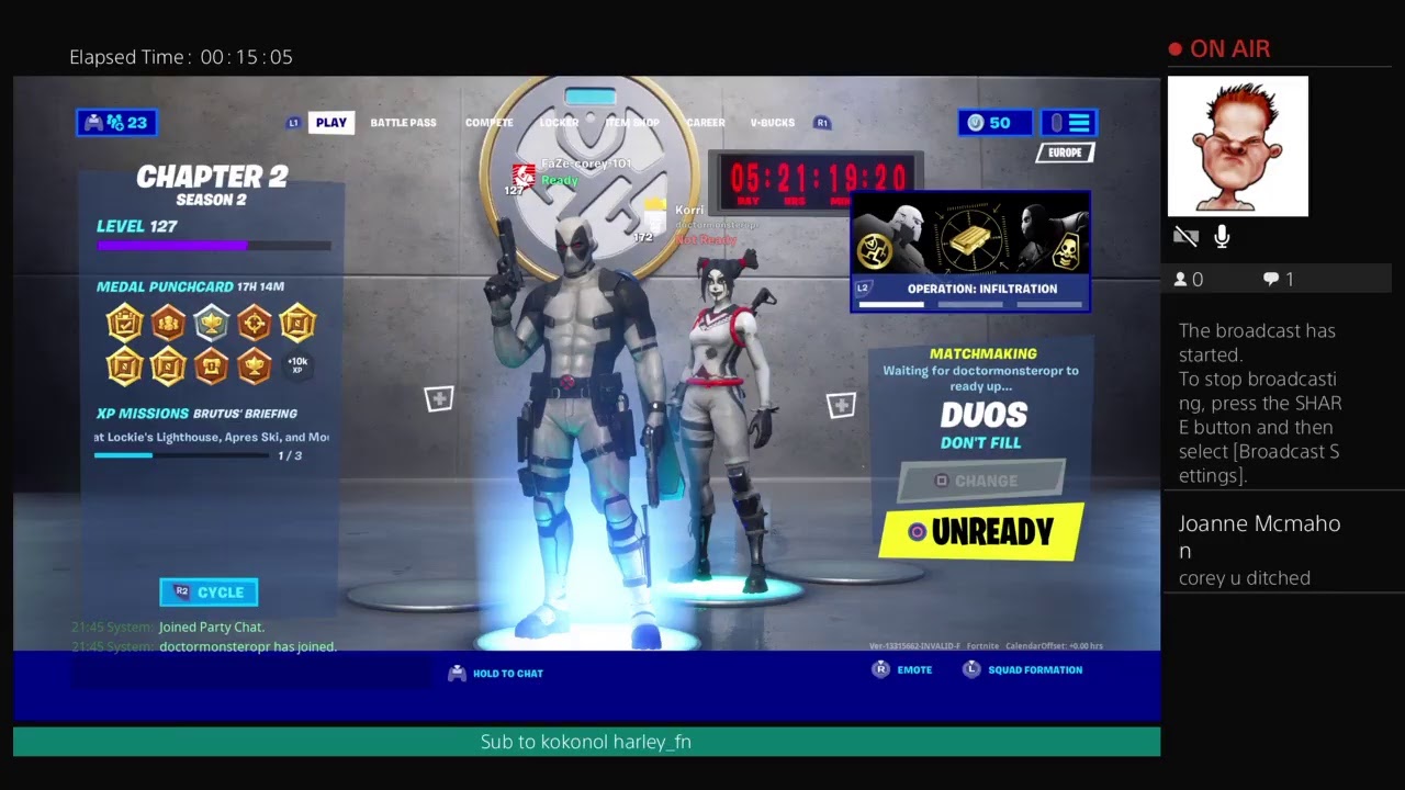 FaZe-corey-101's Live PS4 Broadcast - YouTube