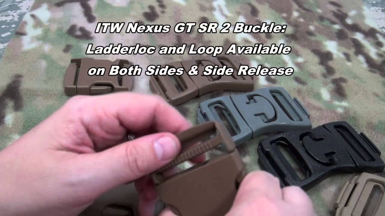 ITW Nexus new GTSR 2 A.S. Anti-Slip Buckle - YouTube
