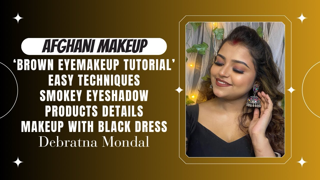 AFGHANI MAKEUP TUTORIAL | Viral Trending Makeup Look step-by-step ...