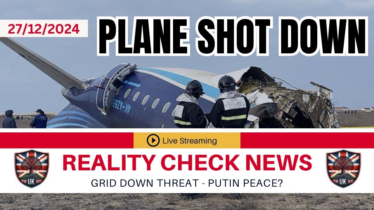 REALITY CHECK 27/12 - Russia Downs Passenger Plane! Power Cables Cut ...