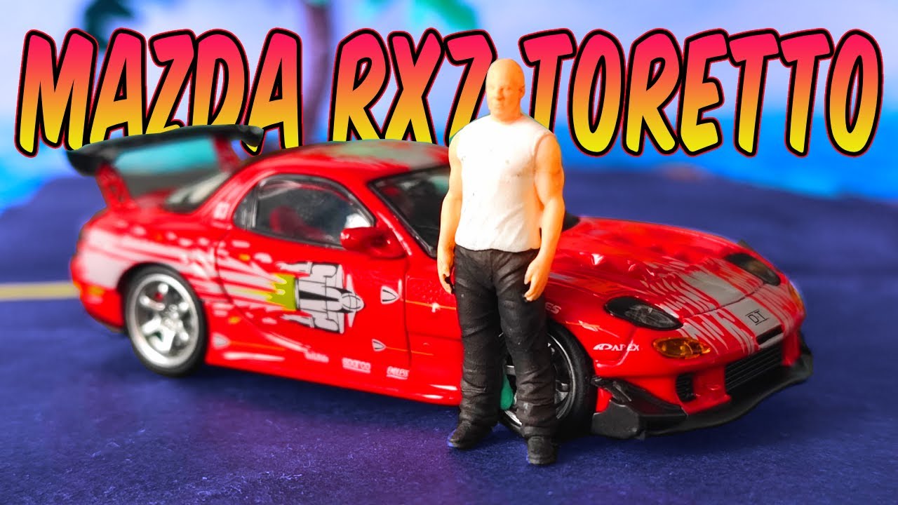 EL MAZDA RX7 de TORETTO en RAPIDO Y FURIOSO - YouTube