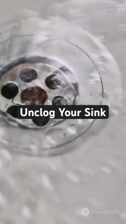 Unclog Your Sink in 60 Seconds! - YouTube