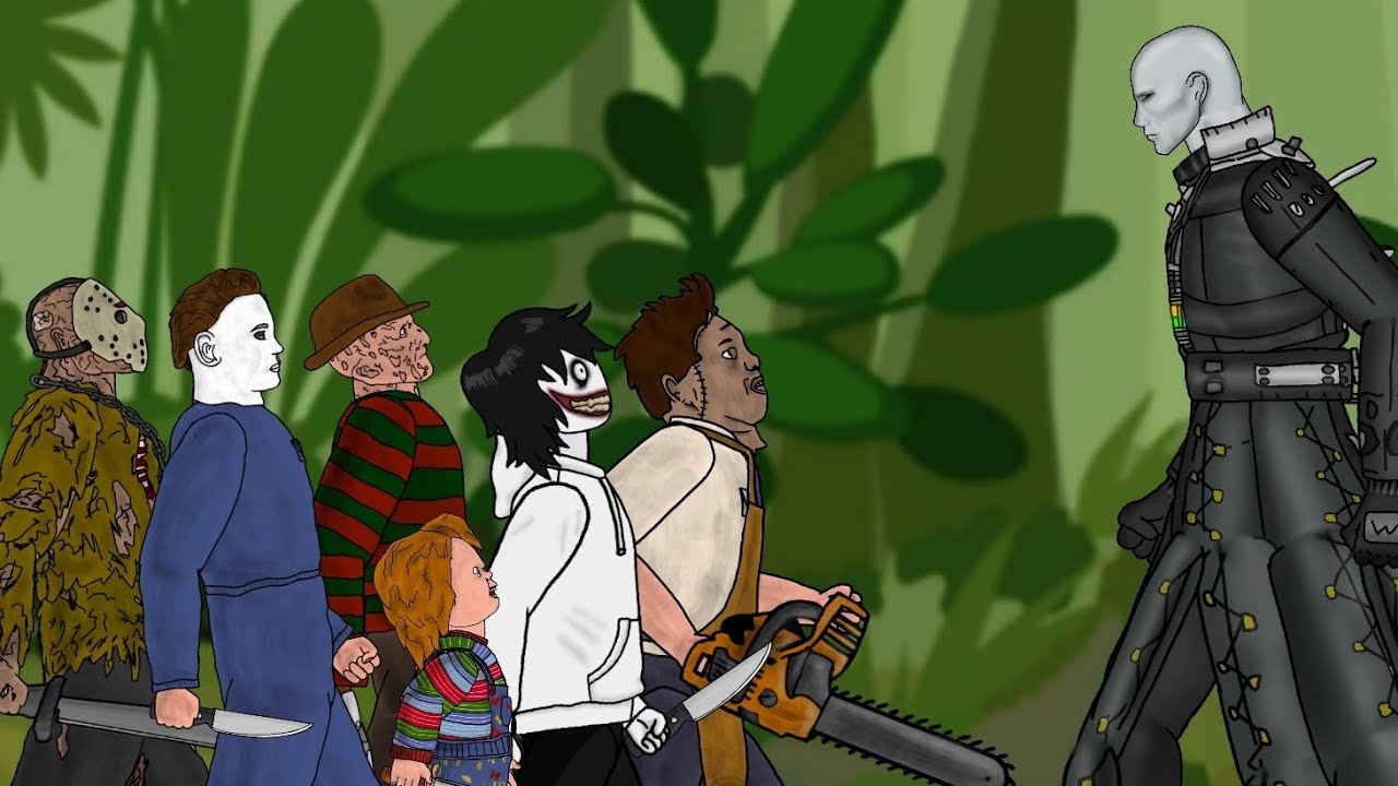 Tyrant T013 Vs Jason, Michael, Freddy, Chucky, Jeff, Leatherface [Dc2 ...