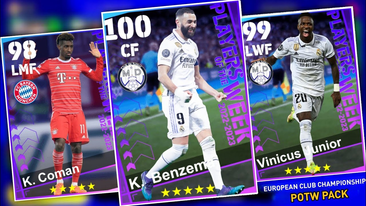 Upcoming Thursday European Club Championship R16 (UCL) Potw | Players ...