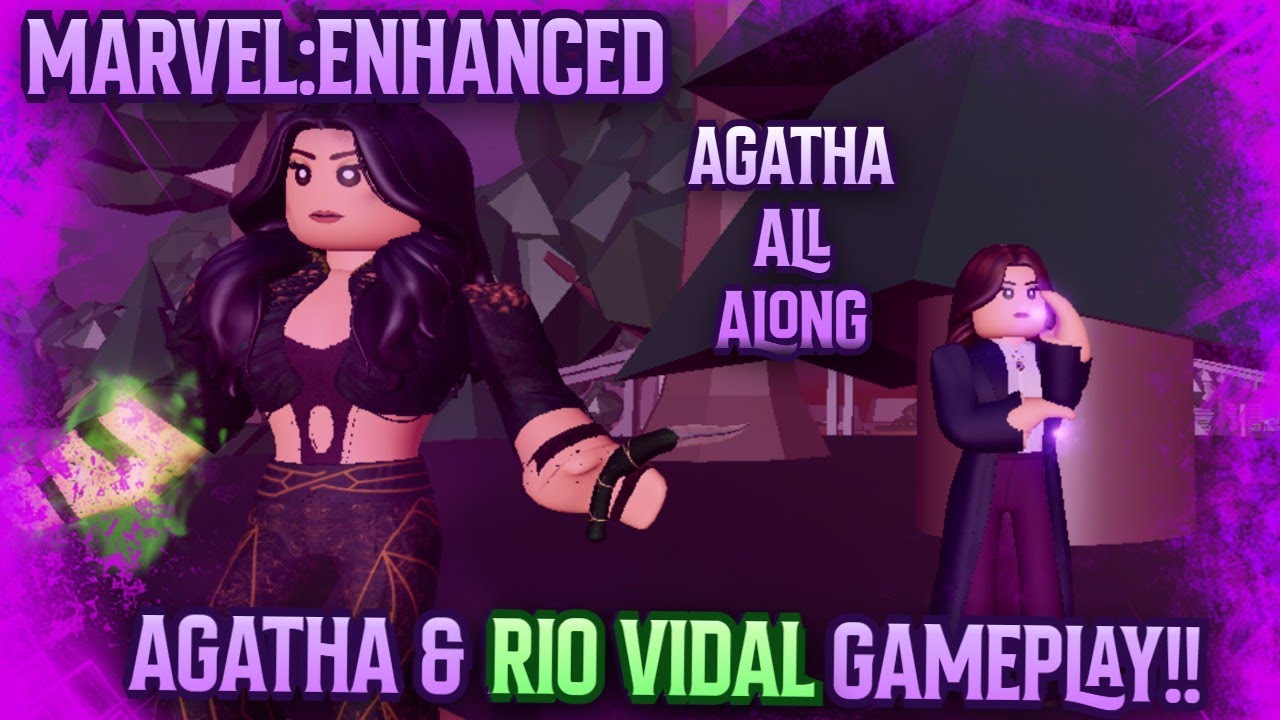 Marvel Enhanced: Agatha Harkness & Rio Vidal[Lady death] Duo Gameplay ...