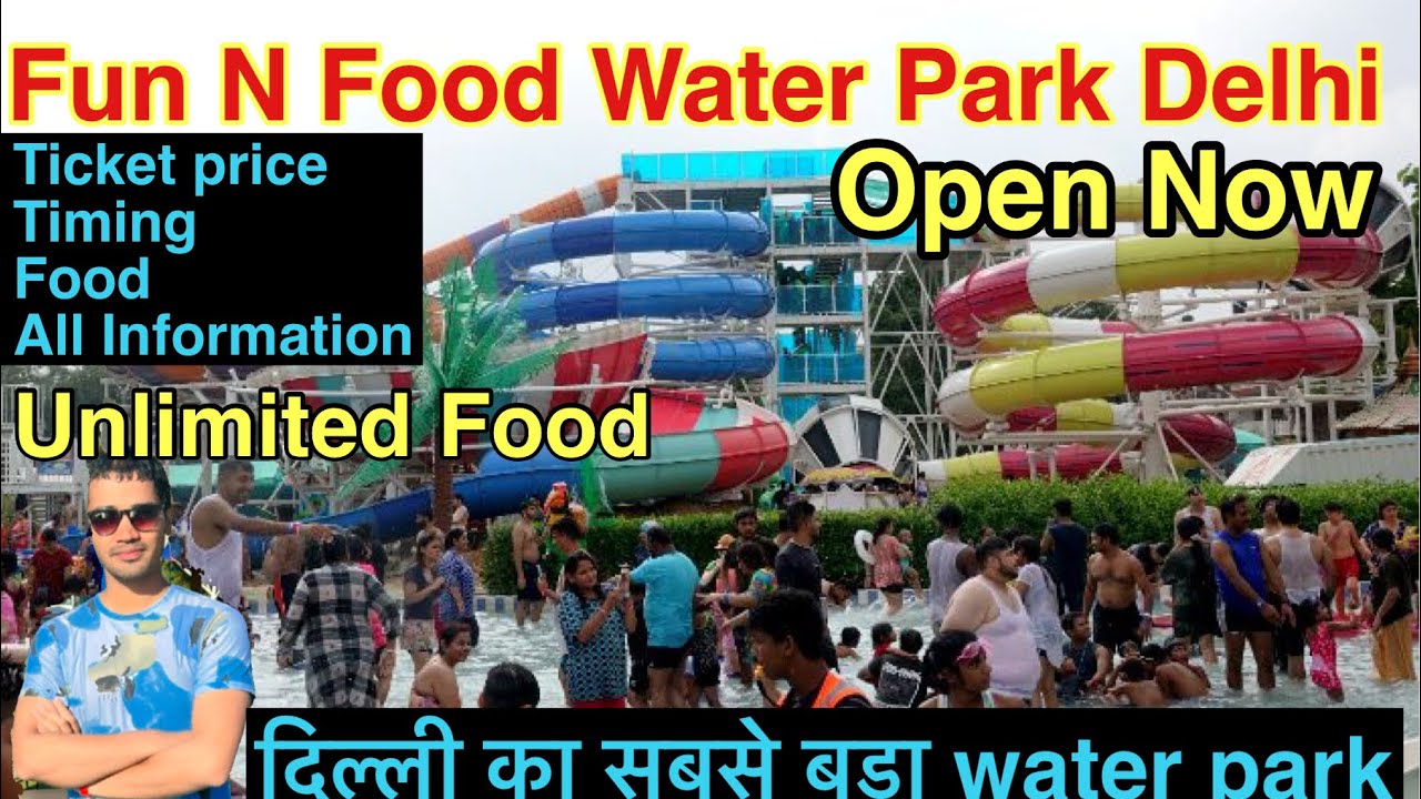 Fun N Food Water Park Delhi 2025 || Fun N Food water Park All Rides ...