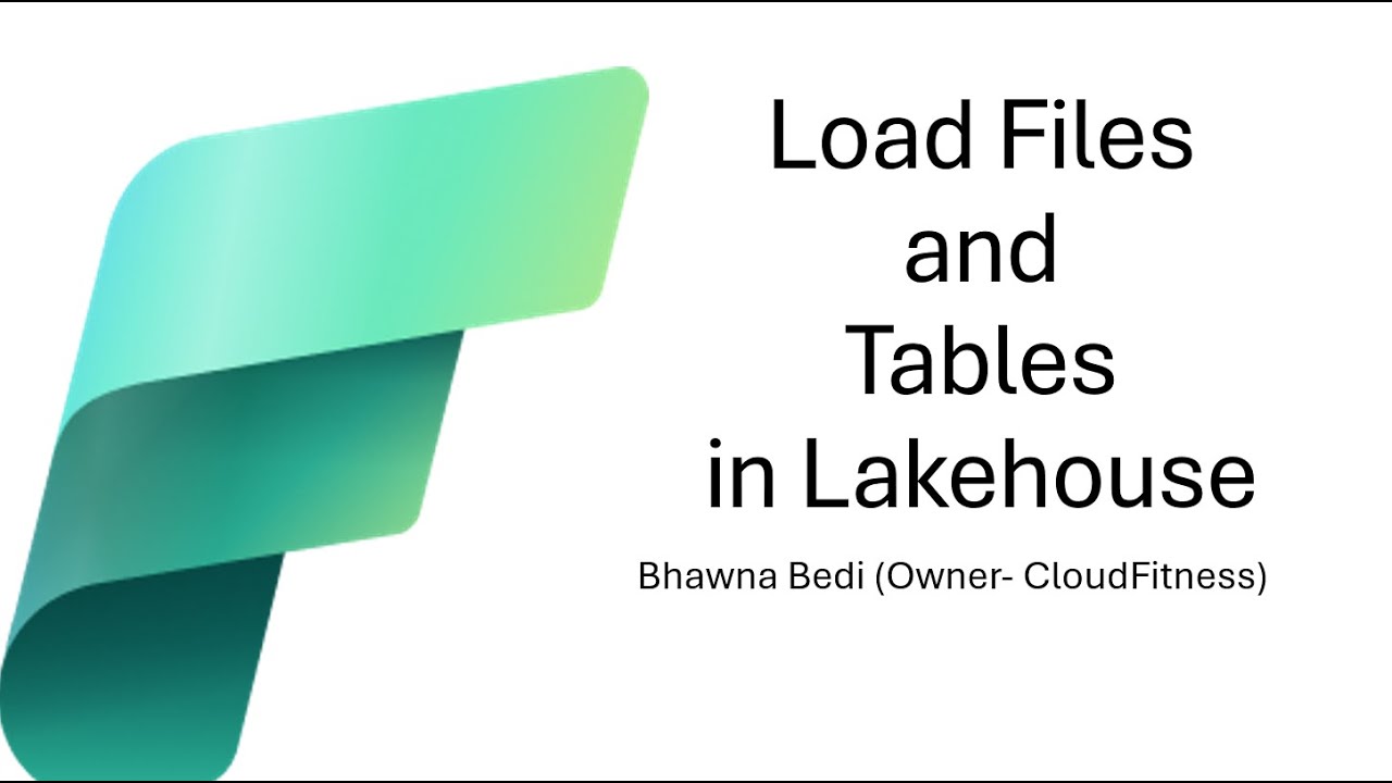 06 Load Files and Table in Lakehouse - YouTube