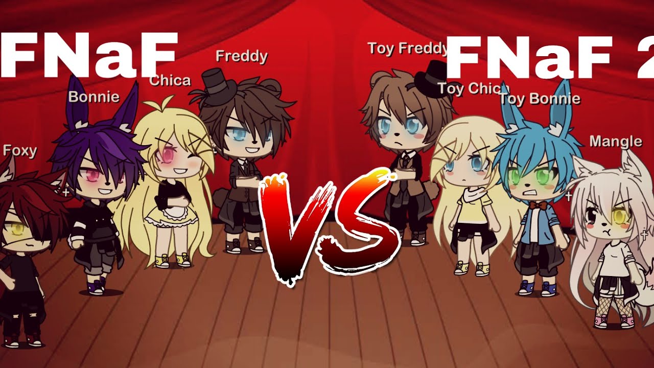 FNaF Vs FNaF 2 batalha de canto UwU - YouTube