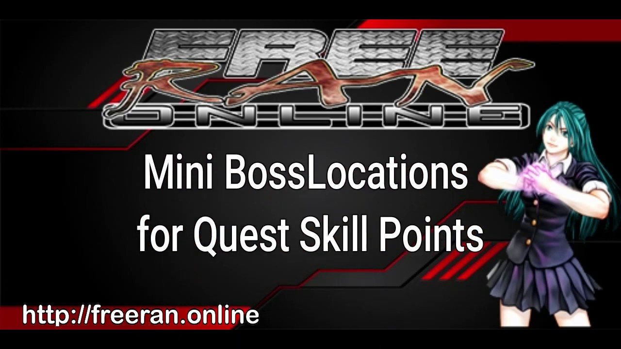 Mini Boss Locations Free Ran Online - YouTube
