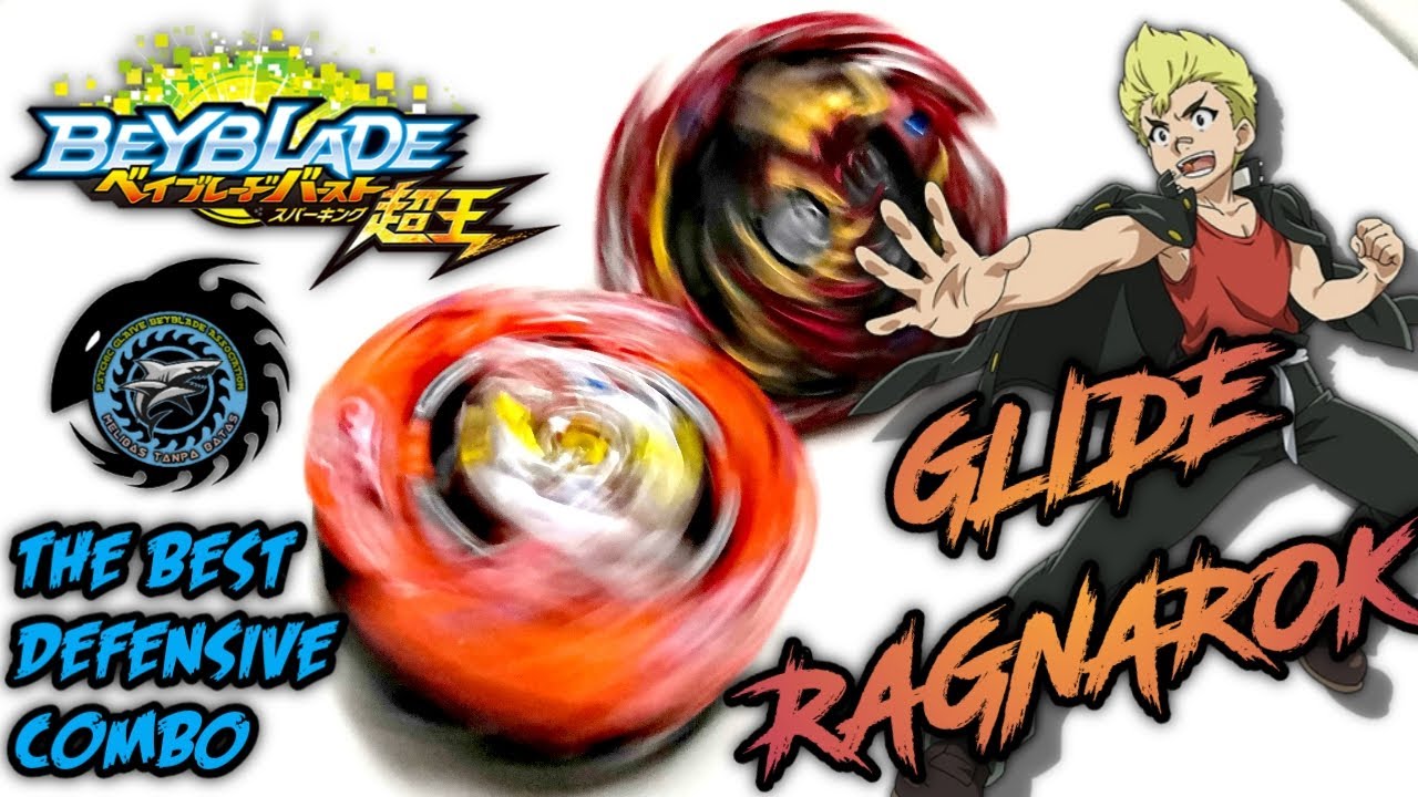 [COMBO TEST] BEYBLADE GLIDE RAGNAROK SUPERB DEFENSIVE COMBO!!! - YouTube