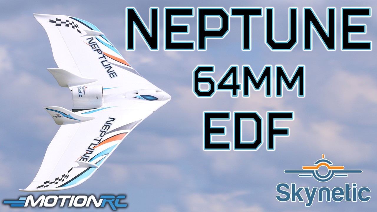 Skynetic Neptune 64mm EDF Jet Flight | Motion RC - YouTube