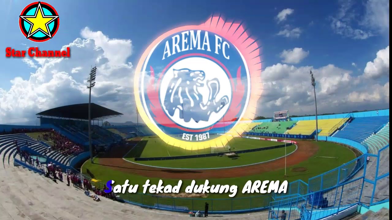 Buat Story wa Lirik lagu Arema || Di bawah bendera singo edan - YouTube