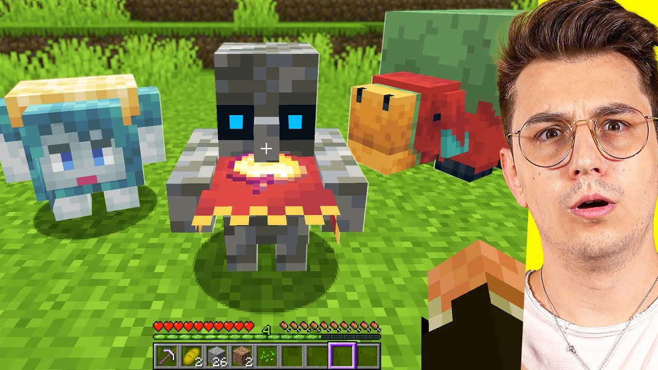 COME AVERE i MOB di MINECRAFT LIVE 2022 ( Sniffer Rascal Tuff Golem ...