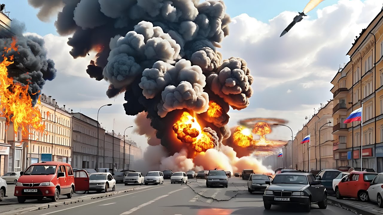 2 minutes ago! HUGE explosion in the center of Moscow, see what ...