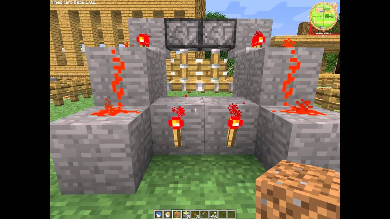 My Cobblestone Generator + Tuttorial - YouTube