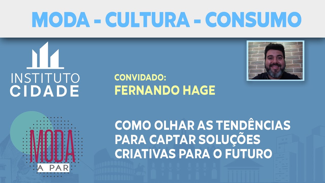 CONVERSAS MODA A PAR: Fernando Hage - YouTube