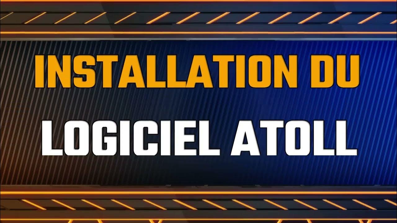 Comment faire l'installation complète du logiciel Atoll ? - YouTube