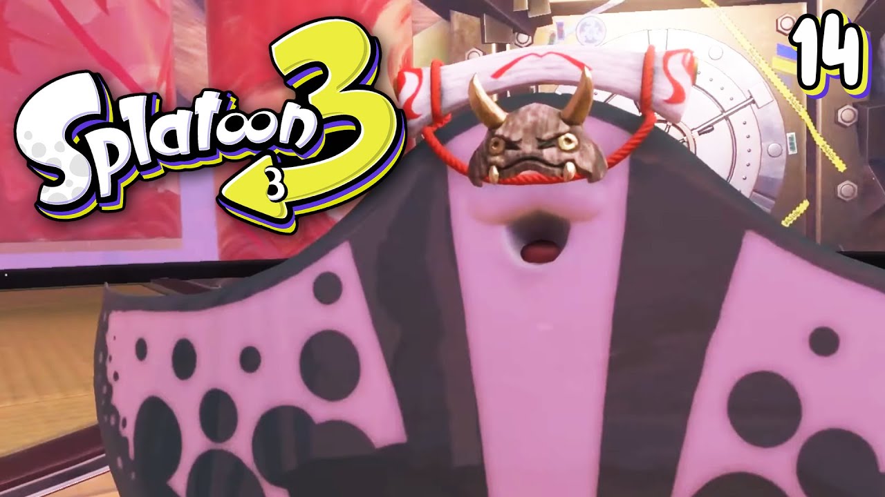 SPLATOON 3 🐙 #14: BOSS-Kampf gegen MANTARO - YouTube
