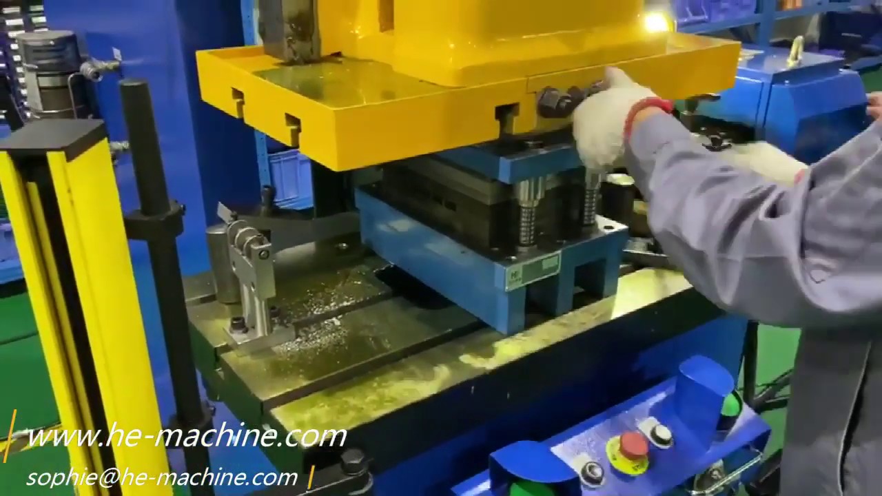 Die Change: How To Change Mold On Press Machine? - YouTube