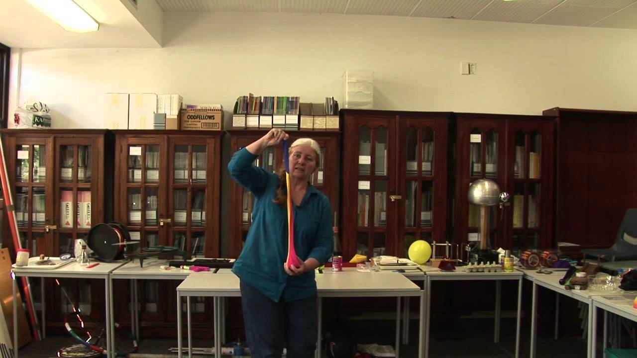 Centripetal Force - Dr. C's First Year Physics Demos - YouTube