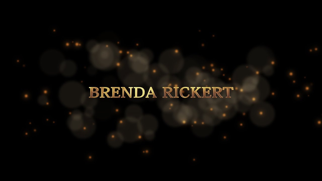 Brenda Rickert Demo Reel - YouTube