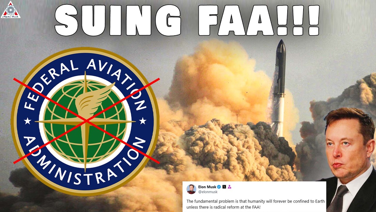 SpaceX to Sue FAA! Elon Musk Just Exposed FAA and Boeing Starliner 'NO' Fines... - YouTube