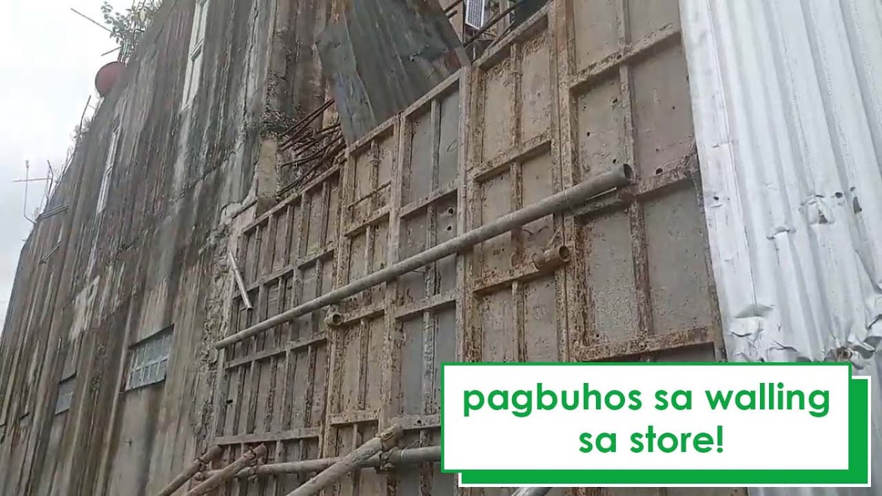 Ito na!! skedule sa pagbuhos sa walling sa store - YouTube