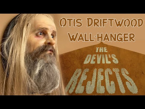 THE DEVIL'S REJECTS - 'Otis Driftwood' 1:1 wall-hanging bust