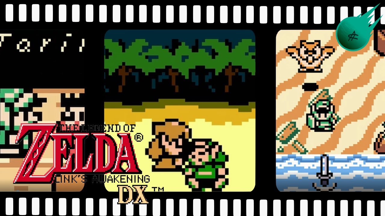 The Legend of Zelda: Link's Awakening DX Cinematic Full Game Movie (All ...