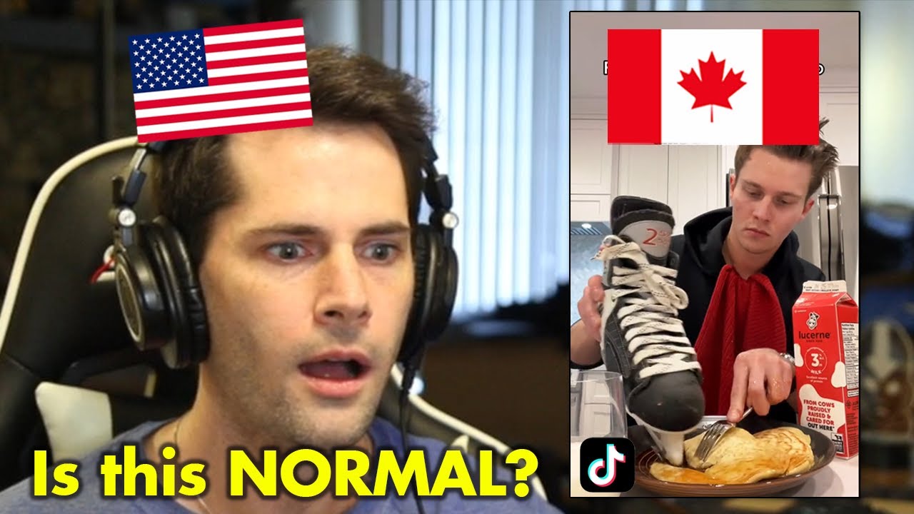 American Reacts to Popular Canadian TikToks (Part 9) - YouTube