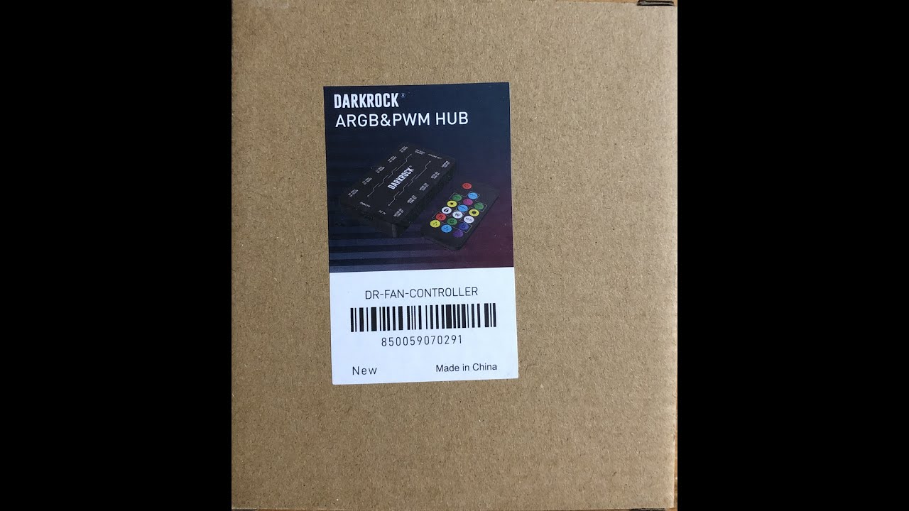 Darkrock 2x5 ARGB & PWM SATA Powered Hub with RC Review - YouTube