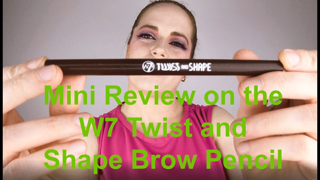 w7 twist and shape brow - YouTube