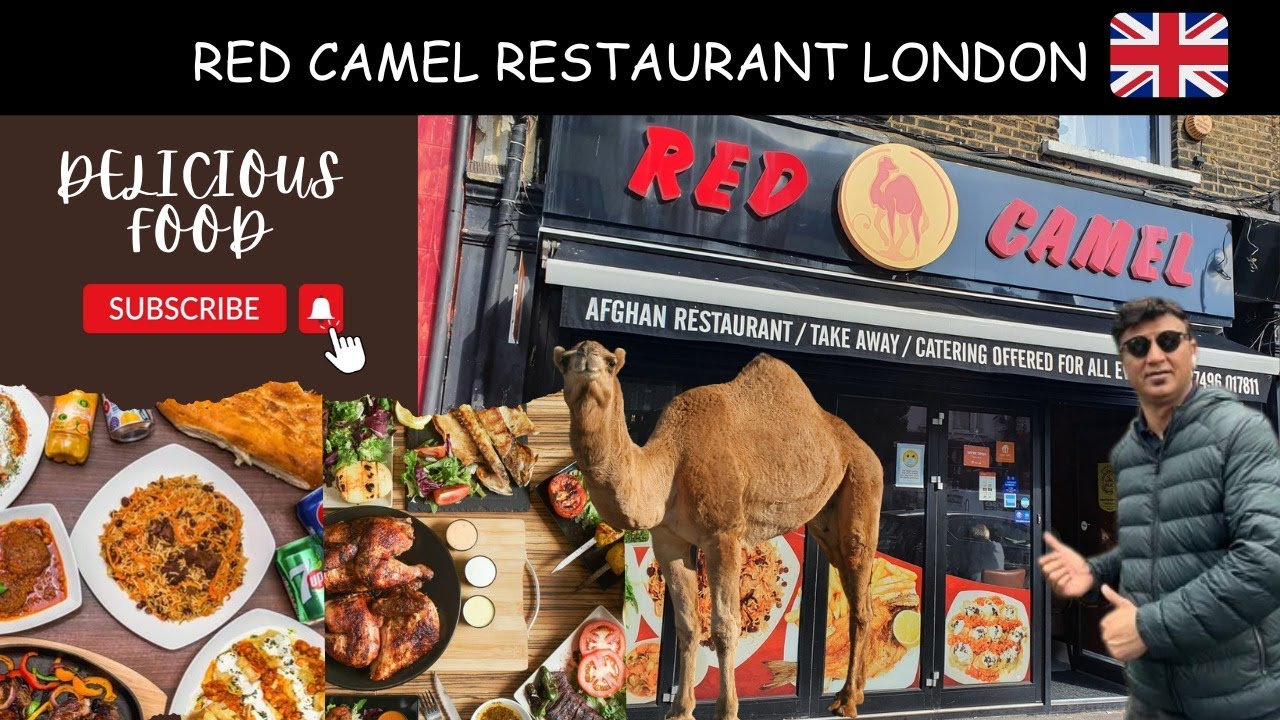 Red Camel Restaurant l Middle Eastern Food l Desi Food l London Street ...